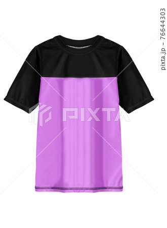 T-Shirt isolated on whiteの写真素材 [76644303] - PIXTA