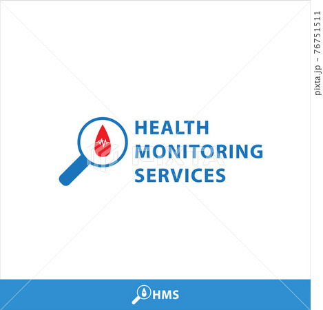 Health monitoring services logo design...のイラスト素材 [76751511] - PIXTA