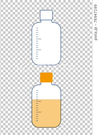 Illustration material of syrup and empty syrup... - Stock Illustration ...