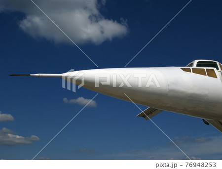 The Tupolev Tu-144 (NATO name: Charger) was a...の写真素材 [76948253] - PIXTA