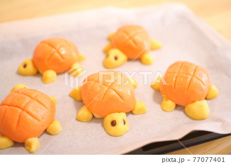 Turtle Bread Carvings