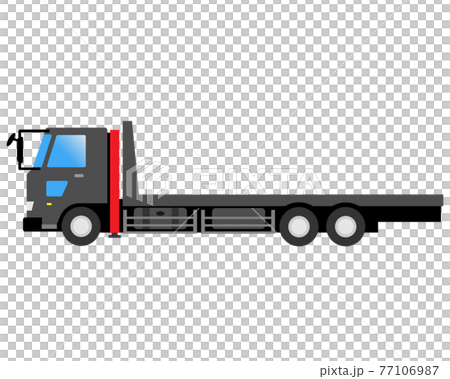 Truck self-loader - Stock Illustration [77106987] - PIXTA