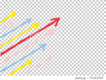 Background illustration of an arrow extending... - Stock Illustration ...