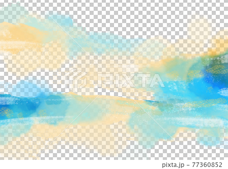 Watercolor bleeding texture - Stock Illustration [77360852] - PIXTA