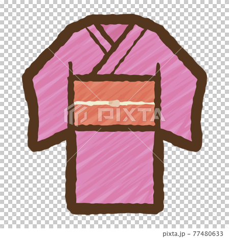 yukata, japanese clothes, vector - Stock Illustration [77480633] - PIXTA