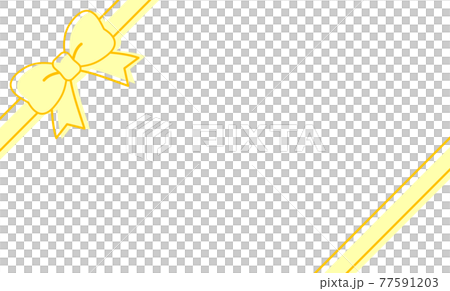 Ribbon message card frame frame copy space - Stock Illustration ...