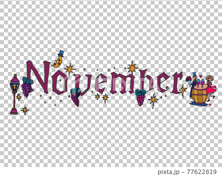 November November Illustration characters - Stock Illustration ...