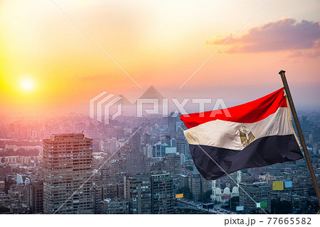 Cairo Egyptian Flag Sticker Car Sticker Coat Of Arms Sign Cairo Egypt