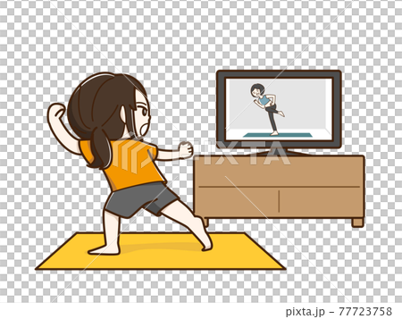 Video Watching Clip Art