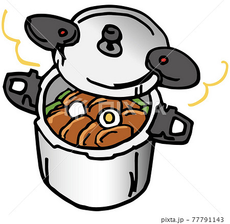 Pressure Cooker Cartoon