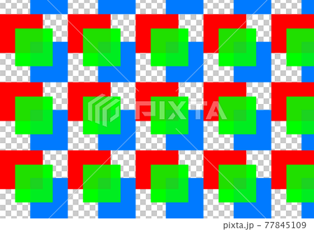 Background illustration three-color square - Stock Illustration ...