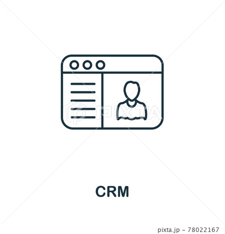 Crm Icon White