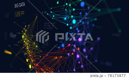 Analysis and sorting financial big data,...のイラスト素材 [78173877] - PIXTA