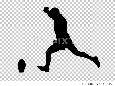 [Rugby] Conversion kick - Stock Illustration [78254850] - PIXTA