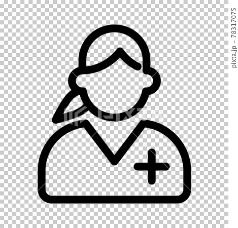 看護師のアイコンのイラスト素材 [78317075] - PIXTA