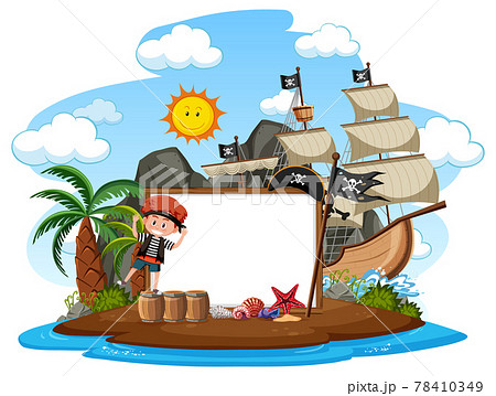 Pirate Island Clipart