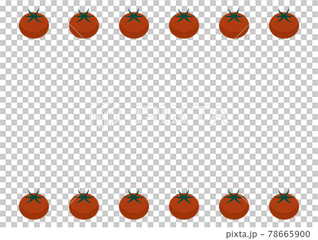 Tomato frame illustration - Stock Illustration [78665900] - PIXTA