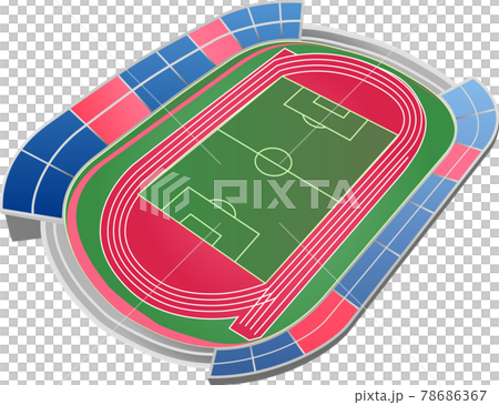 Hiratsuka Stadium Lemon Gas Stadium Hiratsuka - Stock Illustration ...