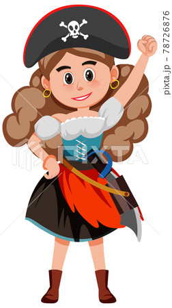 Girl Pirate Clipart