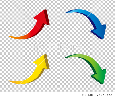 Three-dimensional arrow illustration for... - Stock Illustration ...