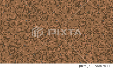 Pixel minecraft style land background. Concept...のイラスト素材 [78867011] - PIXTA
