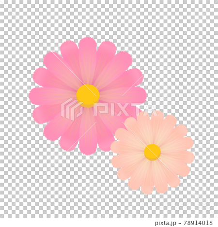 Illustration of overlapping flowers - Stock Illustration [78914018] - PIXTA