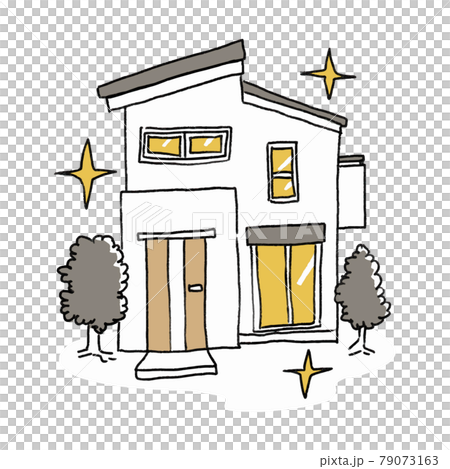 Shiny house - Stock Illustration [79073163] - PIXTA