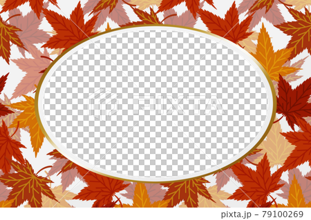 frame, maple, yellow leafe - Stock Illustration [79100269] - PIXTA