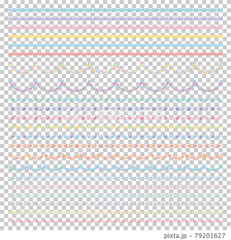 Pearl line set - Stock Illustration [79201627] - PIXTA