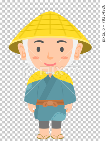 Farmers Japanese history - Stock Illustration [79234926] - PIXTA