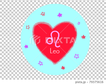 Heart icon Leo - Stock Illustration [79375616] - PIXTA