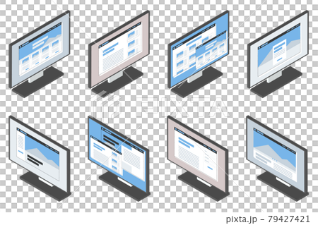 set, sets, vector - Stock Illustration [79427421] - PIXTA