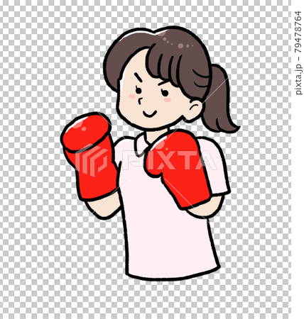 Illustration of a fighting nurse - Stock Illustration [79478764] - PIXTA