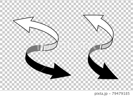 Helix arrow icon set - Stock Illustration [79479185] - PIXTA