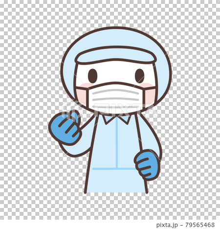 Cute character of food manufacturing factory staff - Stock Illustration ...