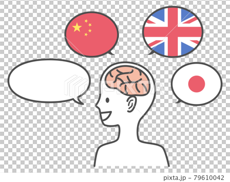 Trilingual - Stock Illustration [79610042] - PIXTA