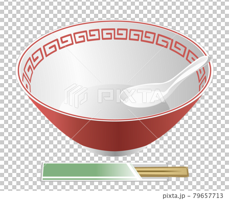 Empty ramen bowl - Stock Illustration [79657713] - PIXTA