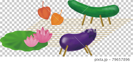 Obon Obon Summer July August Japanese style... - Stock Illustration ...