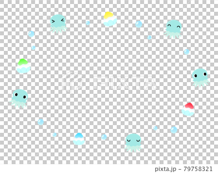 shaved ice, frame, summer - Stock Illustration [79758321] - PIXTA