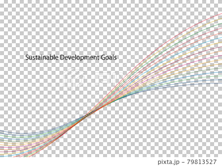 Line abstract frame 2 of SDGs image - Stock Illustration [79813527] - PIXTA