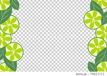 Lime frame rectangle - Stock Illustration [79911711] - PIXTA