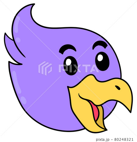 Purple Bird Clipart