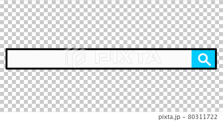 Light blue square search engine - Stock Illustration [80311722] - PIXTA