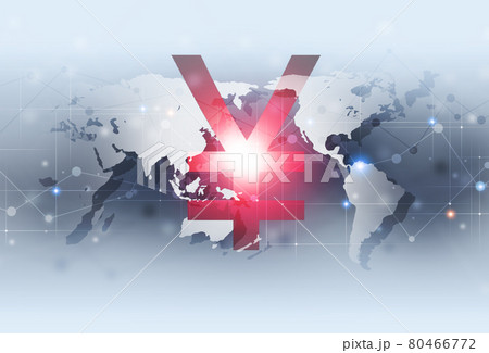 yuan logo chinese currencyのイラスト素材 [80466772] - PIXTA