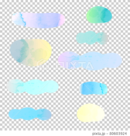 Cloud gradient vector illustration - Stock Illustration [80603924] - PIXTA