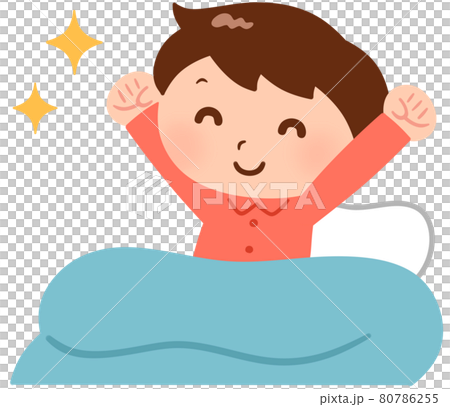 Boy getting up - Stock Illustration [80786255] - PIXTA