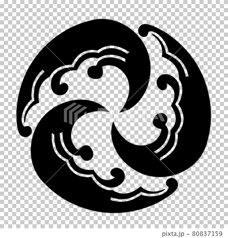 Family crest wave - Stock Illustration [80837159] - PIXTA