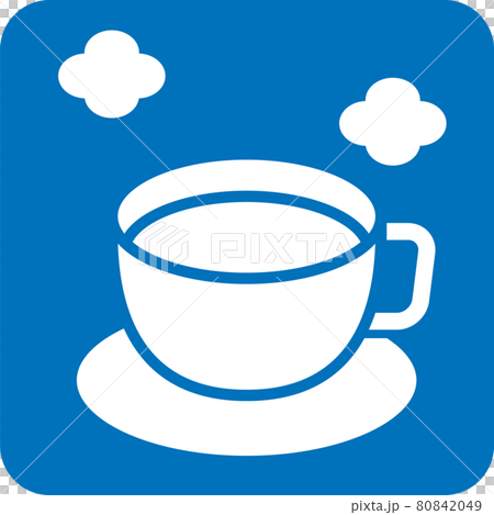 Coffee pictogram - Stock Illustration [80842049] - PIXTA