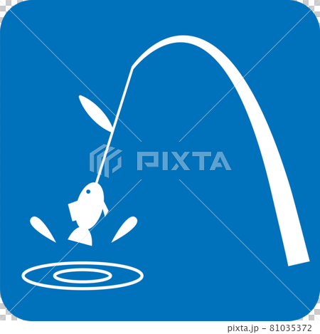 Fishing pictogram - Stock Illustration [81035372] - PIXTA