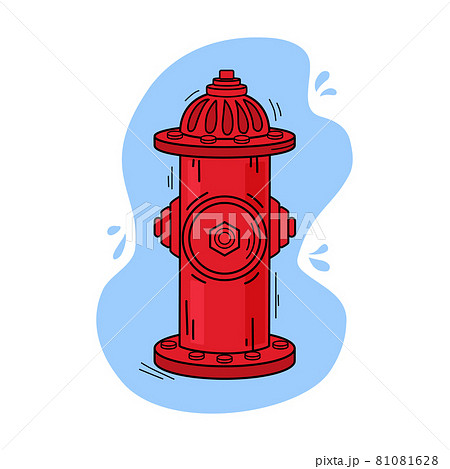fire hydrant vector